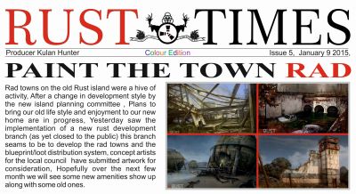 Come read Rust's first tabloid in the community update.