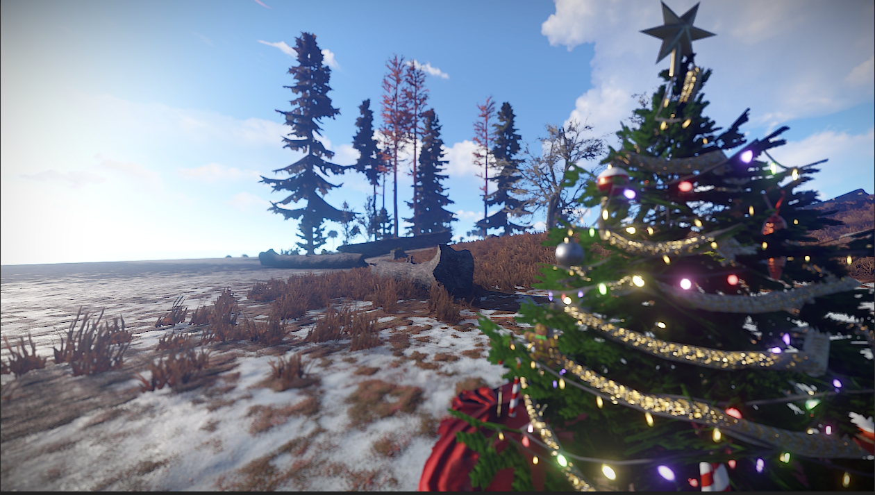 How about adding a Christmas Tree ? : r/playrust