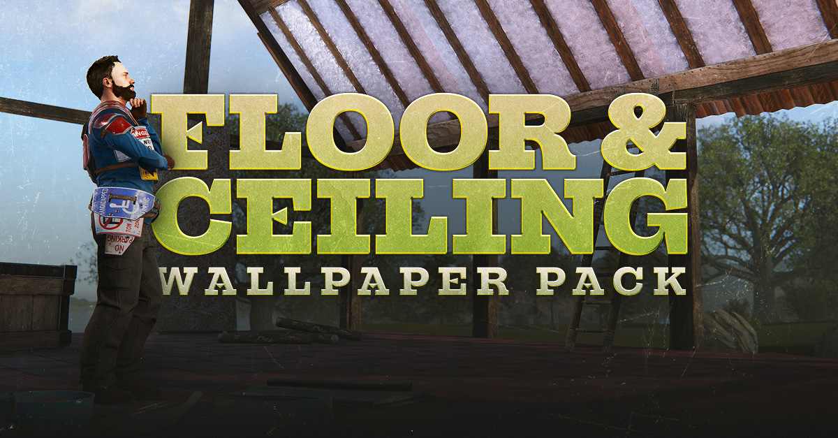 Floor Ceiling Wallpaper Pack Rust