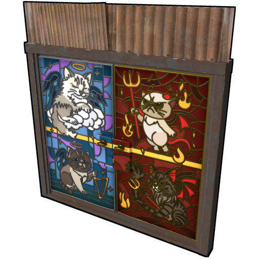 rust alpha door skin