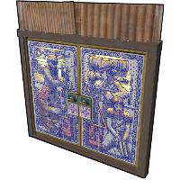 Porcelain Sheet Metal Double Door - Skin | Rust Wiki | Rust Wiki